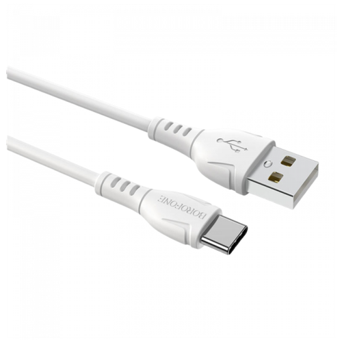 Комплект 2 шт + 1 шт в подарок Кабель USB - Type-C BOROFONE BX51, 1м, 3A