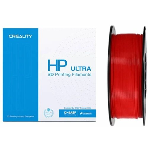 Катушка HP ULTRA PLA пластика Creality 1,75 мм 1кг для 3D принтеров, красный