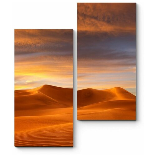 Модульная картина Золотая пустыня 40x50
