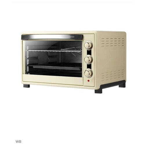 Жарочный шкаф CENTEK CT-1533-62 BEIGE Convection бежевый 62л 2200Вт, конвекция, 5 реж, 90мин, 320°