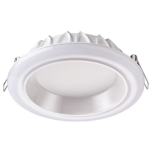 Светильник Novotech 358280, LED, 22 Вт, 4000, нейтральный белый, цвет арматуры: белый, цвет плафона: белый
