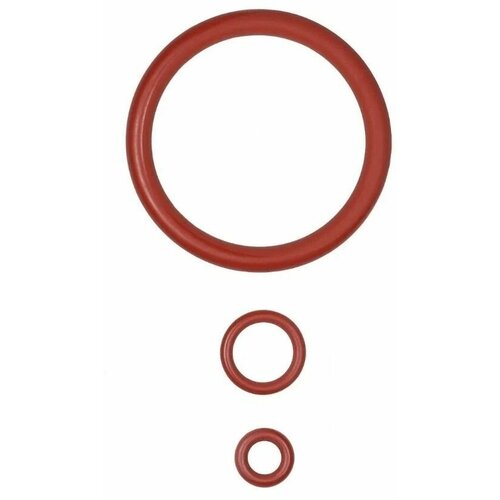 Ремкомплект заварочного узла для кофемашины Saeco, красный силикон