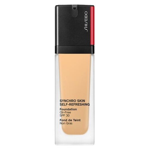 Shiseido Тональное средство Synchro Skin Устойчивое для свежего совершенного тона, SPF 30, 30 мл/100 г, оттенок: 250 Sand