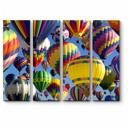Модульная картина Фестиваль воздушных шаров, Нью Джерси 130x98