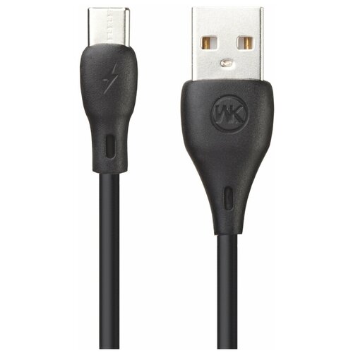 USB кабель WK Full Speed Data Cable For WDC-072 USB Type-C (черный)