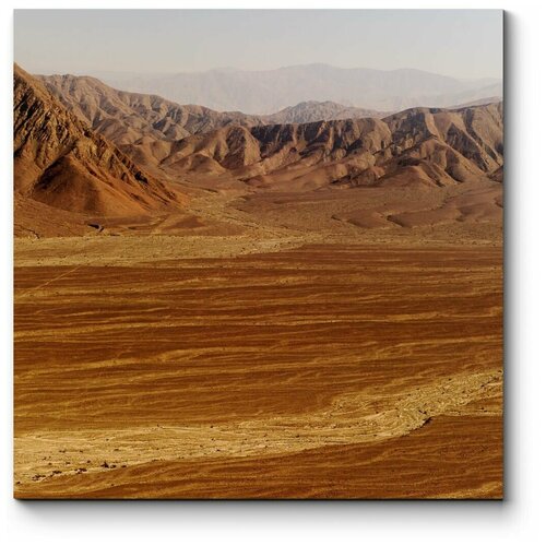 Модульная картина Горы в пустыне 20x20