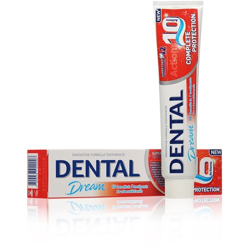 Зубная паста DENTAL DREAM комплексный уход, Total Complete Protection 10 in1, 100 мл.