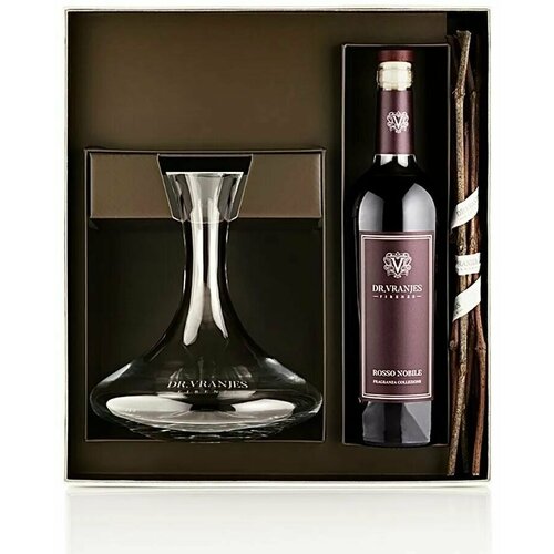 Dr. Vranjes Rosso Nobile с декантером 750 мл подарочный набор (аромат благородное красное вино)