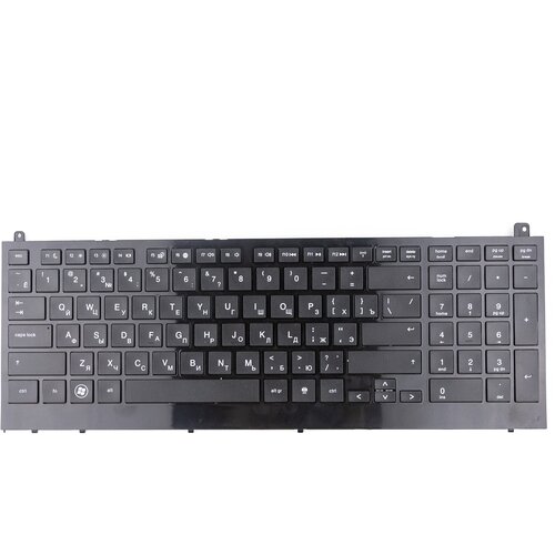 Клавиатура для HP Probook 4520S 4525s черная с рамкой p/n: NSK-HN1SW 9Z. N4CSW.10R 90.4GL07. S0R