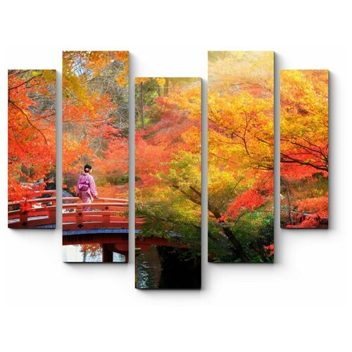 Модульная картина Сны о Японии, Киото 161x131
