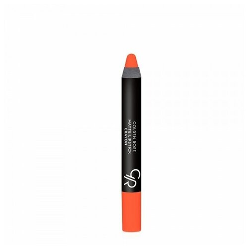 Помада карандаш MATTE LIPSTICK CRAYON GOLDEN ROSE 24 ярко-морковный