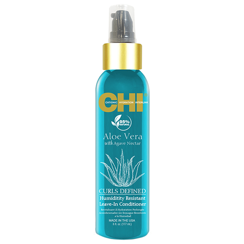 CHI кондиционер несмываемый Aloe Vera Humidity Resistant Leave-In Conditioner, 177 мл