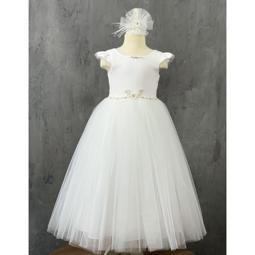 Платье BEGGI Ceremony, комплект, размер 92, белый