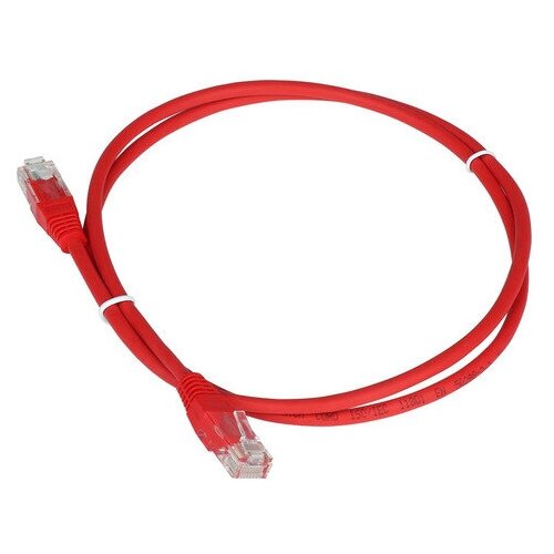 Патч-корд Lanmaster TWT-45-45-15-RD UTP RJ-45 вил.-вилка RJ-45 кат.5E 15м красный ПВХ (уп:1шт)