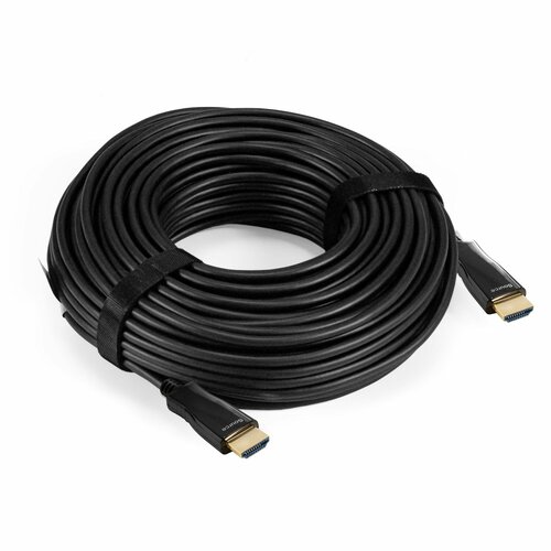 Активный оптический кабель HDMI ExeGate EX-CC-HDMI2-30.0 (19M/19M, v2.0, 30м, 4K UHD, Ethernet, позолоченные контакты) EX294700RUS