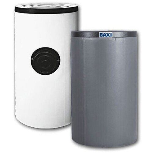 Емкостной водонагреватель BAXI UBT 160 160л (35,4 + 15,8 кВт) напол косв нагрев Baxi белый с 2 теплооб и возможн подкл ТЭНа