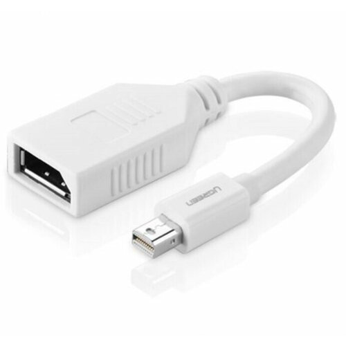Кабель Ugreen Mini DisplayPort to DisplayPort (0,15 метра) белый (10445)