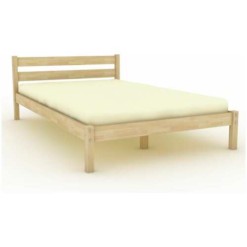 Двуспальная кровать "Берёзка 1" без покрытия, 160x190 см, ORTMEX