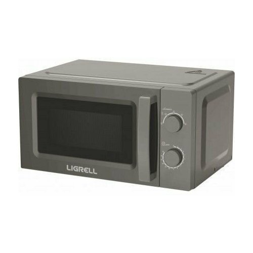 Микроволновая печь LIGRELL LMO-2204G, 700 Вт, 20л, соло, 5 режимов нагрева, таймер, серый