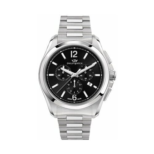 Наручные часы PHILIP WATCH мужские R8273618003, серебряный, черный