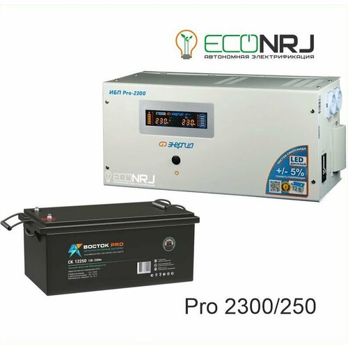 Энергия PRO-2300 + Аккумуляторная батарея восток PRO СК-12250