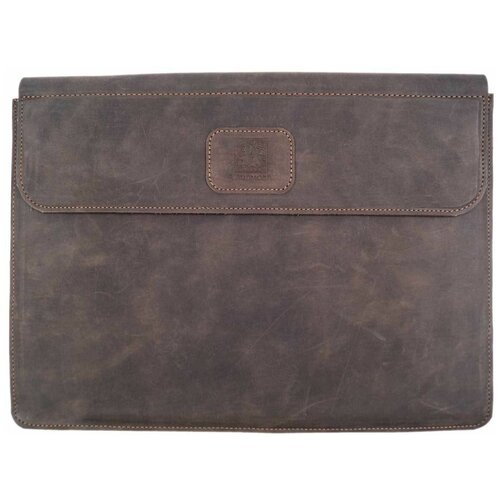 Кожаный Чехол J.Audmorr для ноутбука 14-15" (Macbook 15 Air), коричневый, Newport 15 Brown