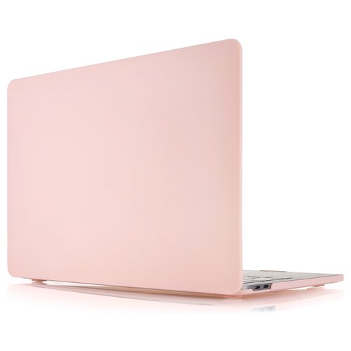 Чехол-накладка vlp Plastic Case for MacBook Pro 16" 2019-2020 светло-розовый