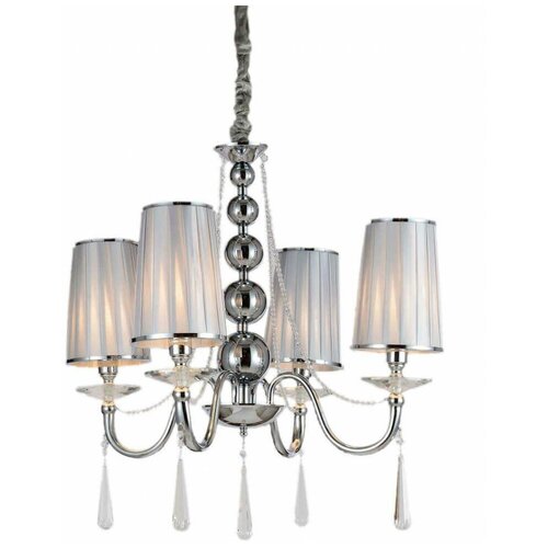 Подвесная люстра Lumina Deco Fabione LDP 1200-4 CHR