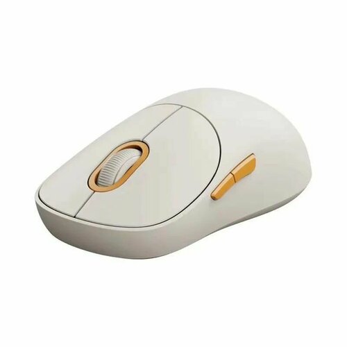 Мышь беспроводная Xiaomi Wireless mouse 3 Bluetooth+2,4 ГГц (XMWXSB03YM), слоновая кость