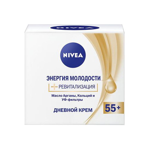  Дневной крем для лица Nivea Nivea Anti-Wrinkle Revitalizing Day Cream 55+, 50 мл