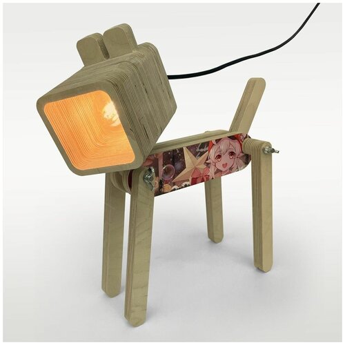Настольная лампа светильник Собака игры геншин, genshin impact - 1368