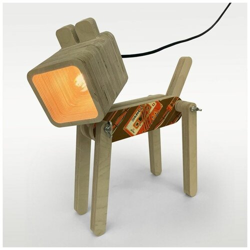 Настольная лампа светильник "Собака" модель Музыка K-pop - 608