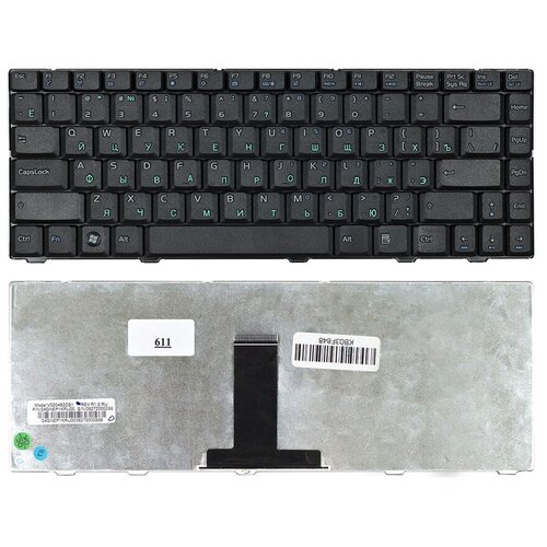 Клавиатура для ноутбука Asus F80, X88V, X88VD черная