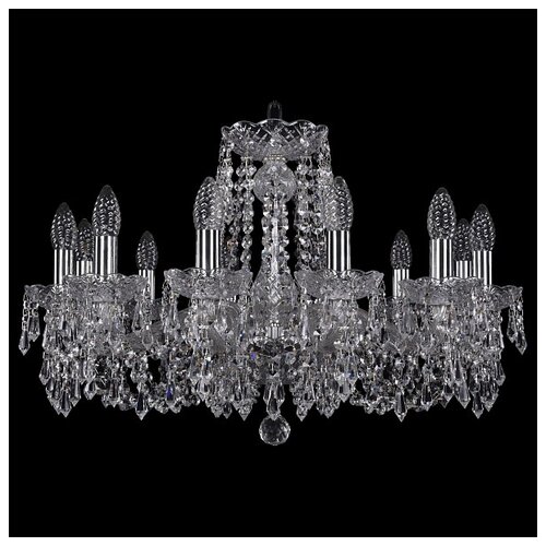 Люстра Bohemia Art Classic 11.23.12.220.Cr.Dr, E14, 480 Вт, кол-во ламп: 12 шт., цвет: хром