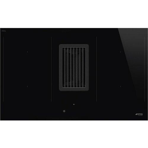 Индукционная варочная панель Smeg HOBD482D, цвет панели черный, цвет рамки черный