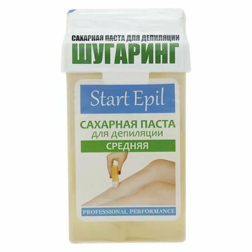 Start Epil - Паста сахарная для депиляции в картридже Средняя, 100 г.