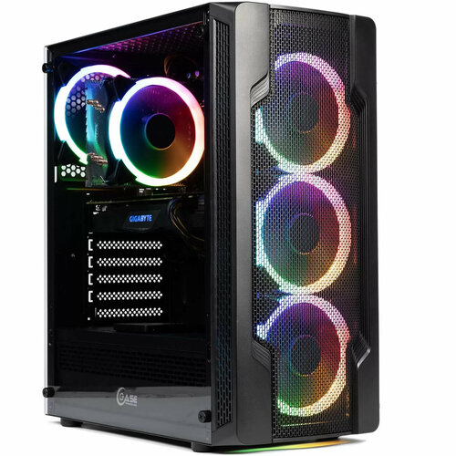 Игровой ПК RGB i7-13820 RX580 32 GB RAM 120 GB SSD 1000 GB HDD Игровой компьютер игровой системный блок