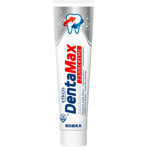 Отбеливающая зубная паста ELKOS DentaMax Zahnweiss (Германия) 125 мл.
