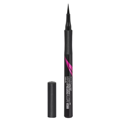 Maybelline New York Лайнер для глаз Hyper Precise, оттенок 701 матовый черный