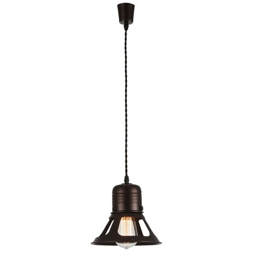 Светильник Lussole Loft Watertown LSP-9696, E27, 60 Вт, кол-во ламп: 1 шт., цвет: коричневый