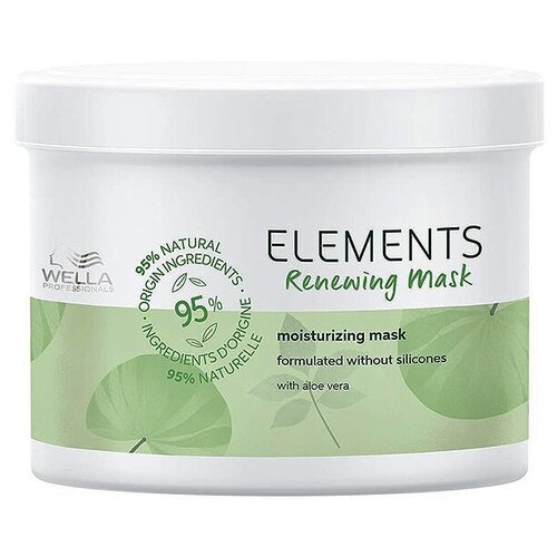 Wella Professionals Elements Обновляющая увлажняющая маска для волос Renewing Mask 500 мл