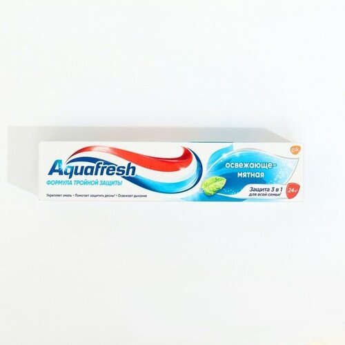 Зубная паста Aquafresh Тотал «Освежающе мятная», 100 мл