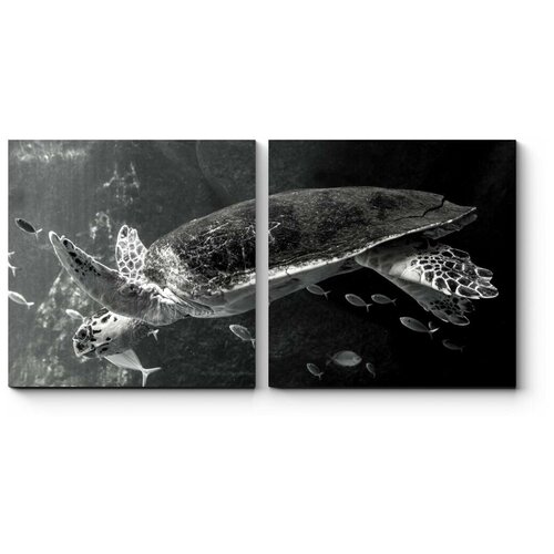 Модульная картина Морская черепаха200x100
