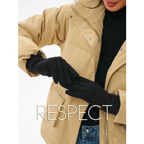 Перчатки Respect, размер 7, черный