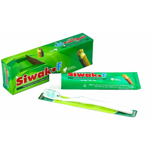 Зубная паста - Siwakof с зубной щёткой 190 гр