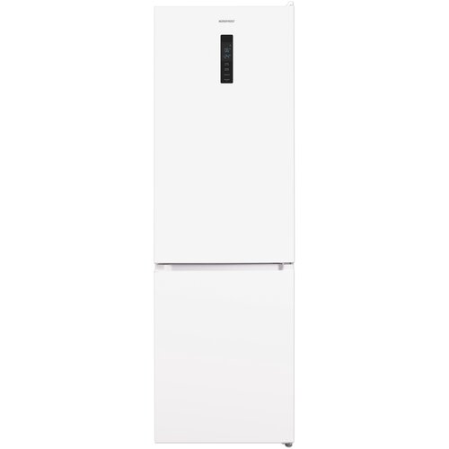 Холодильник NORDFROST RFC 350D NFW двухкамерный, 348 л объем, Total No Frost, белый