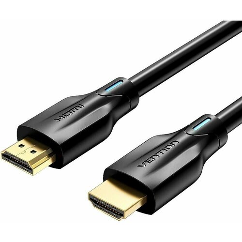 Кабель Vention HDMI 2.1 Cable 2M Black Metal Type