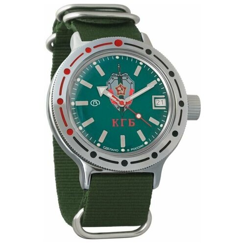 Наручные часы Восток Амфибия Мужские Амфибия 420945, зеленый