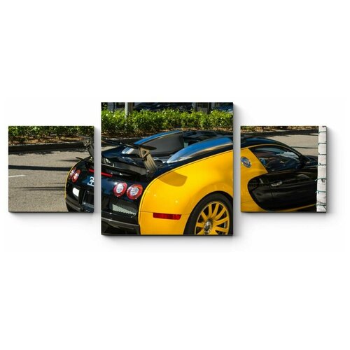 Модульная картина Bugatti Veyron170x73