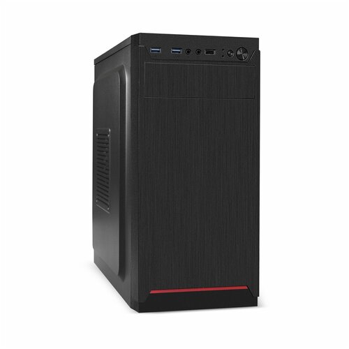 Корпус Minitower ExeGate BAA-114U2-AAA350 (mATX, БП AAA350 с вент. 8см, 1*USB+2*USB3.0, аудио, черный) EX292357RUS